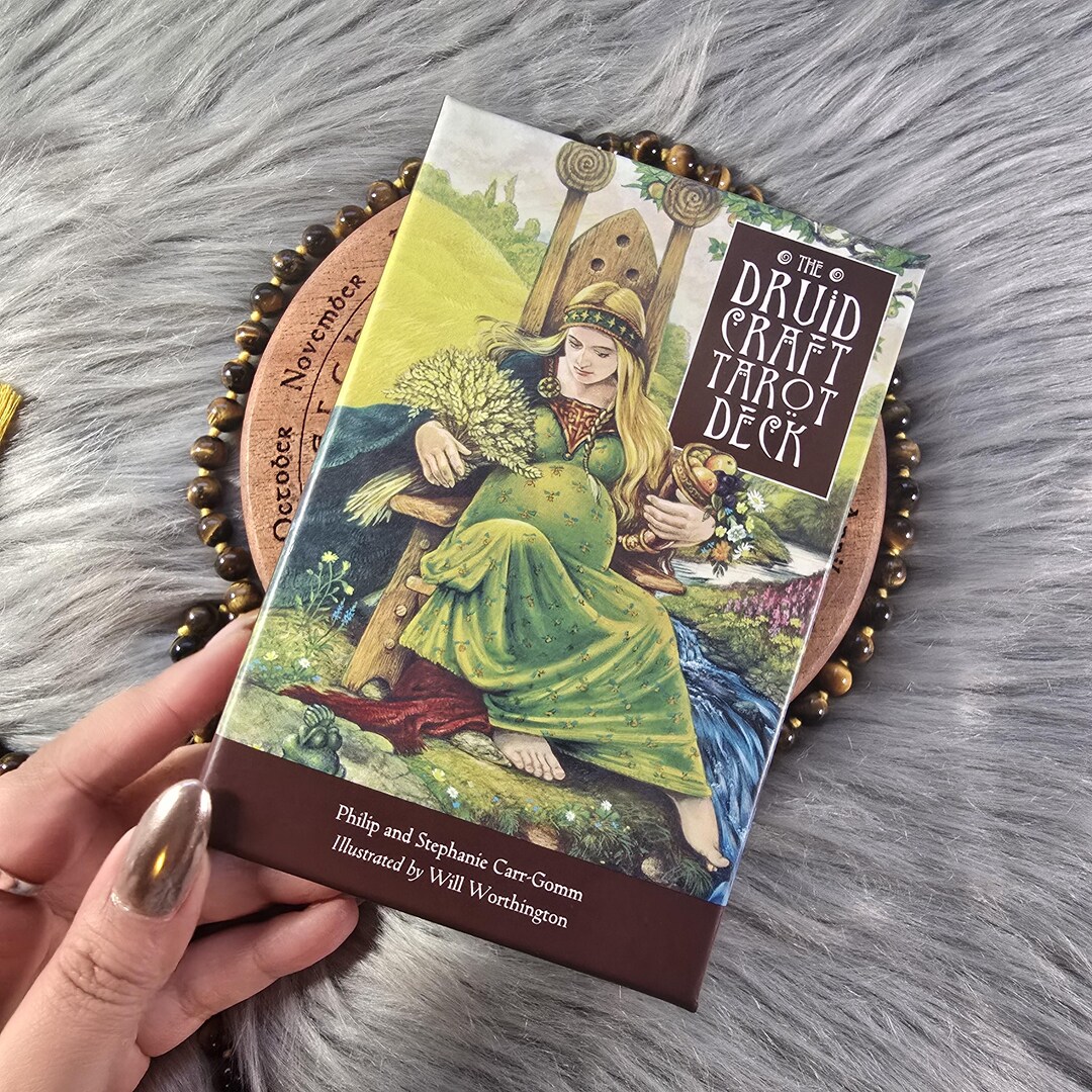 The Druid Craft Tarot Deck by Philip and Stephanie Carr-gomm, 78 Card ...
