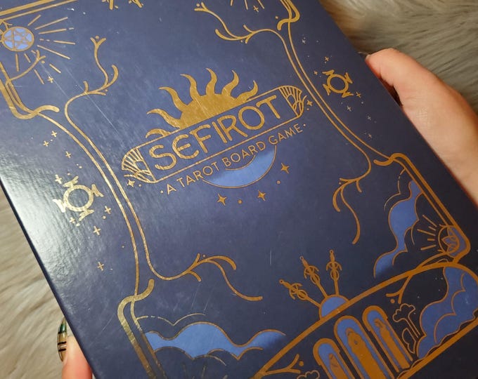 Sefirot- A Tarot Board Game by Viv Tanner, 78 Card Tarot Deck With ...