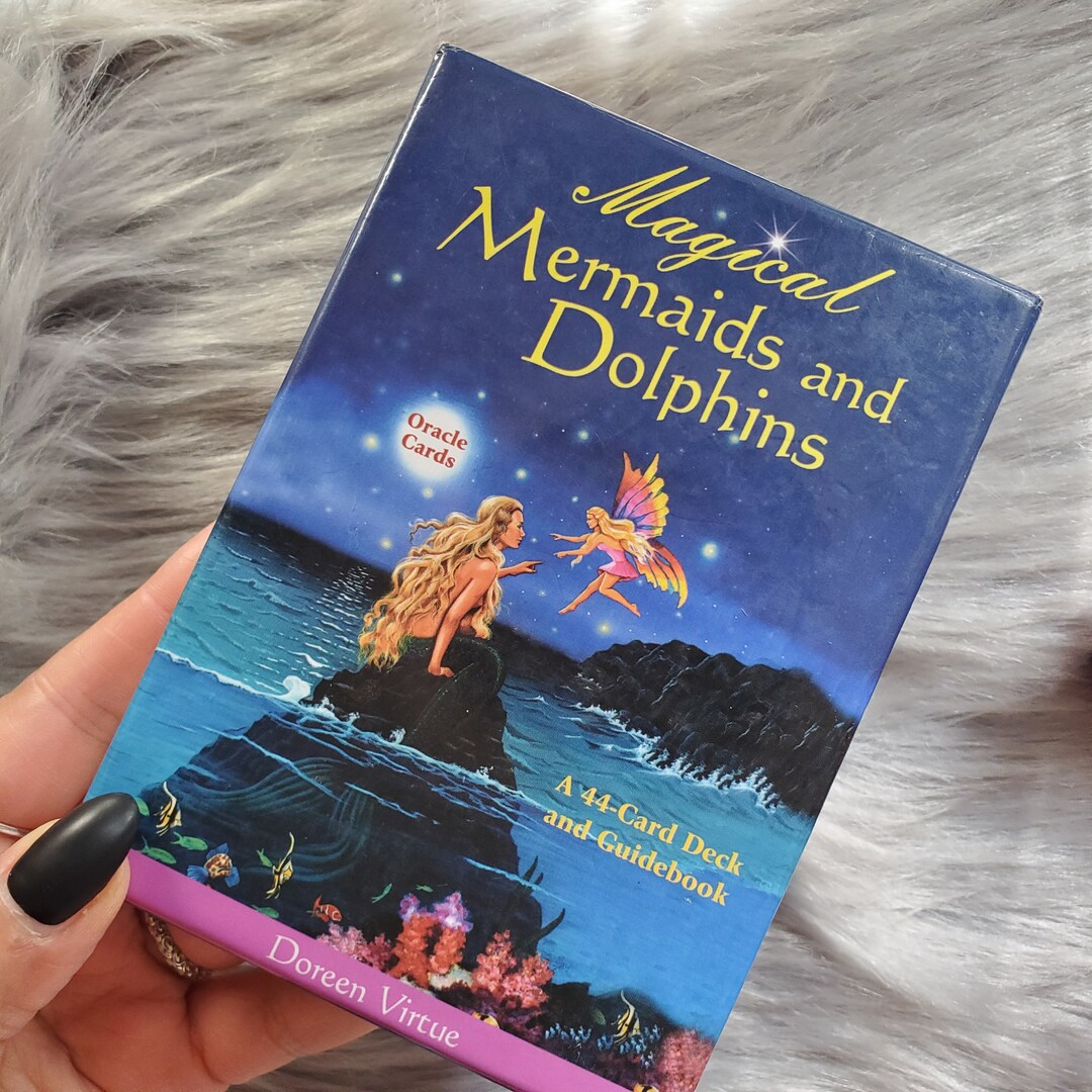 Magical Mermaids and Dolphins Oracle Cards by Doreen Virtue, 44 Card ...