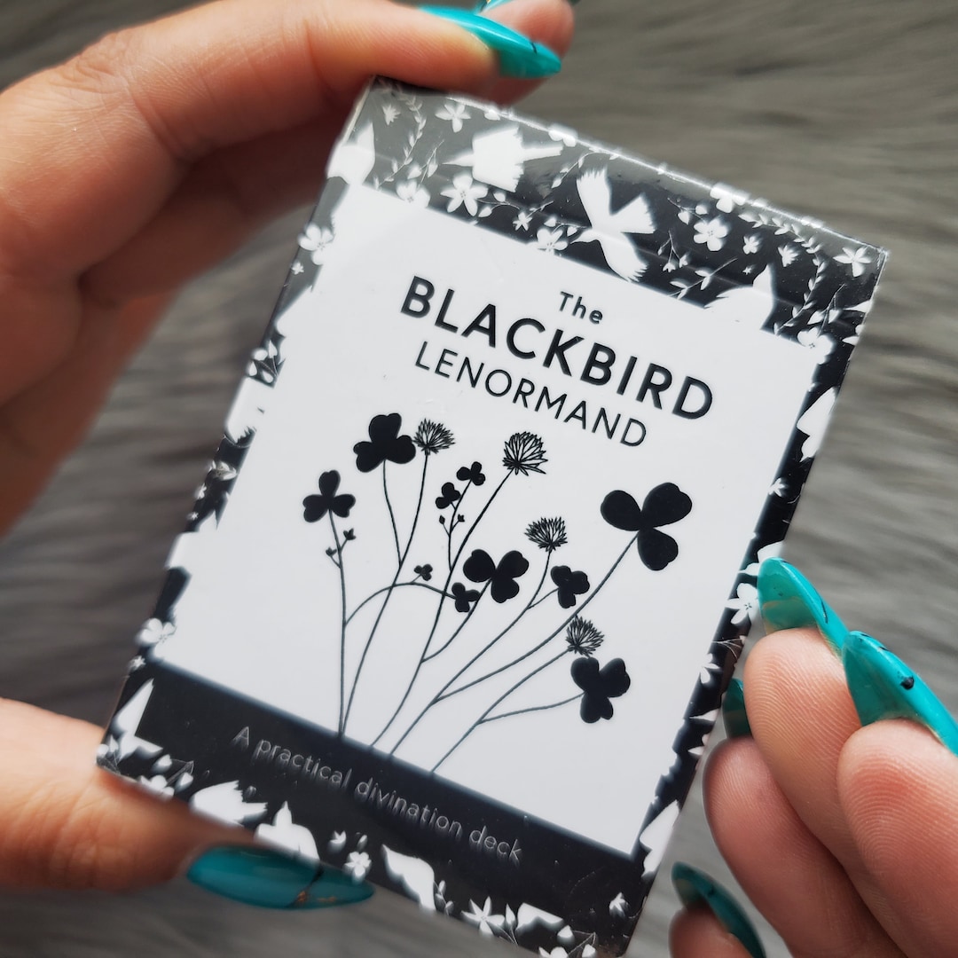 The Blackbird Lenormand A Practical Divination Deck, 36 Card Deck With ...