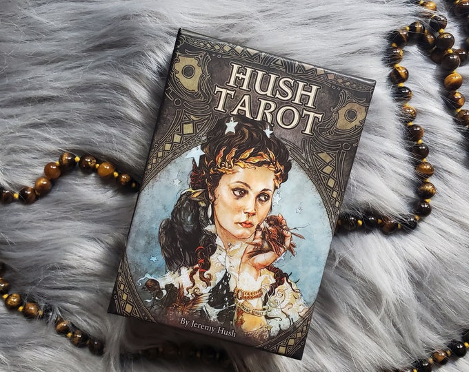 Hush Tarot by Jeremy Hush, 78 Card Tarot Deck With Companion Guidebook ...