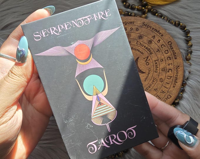 Serpentfire Tarot by Devany Wolfe, 78 Card Tarot Deck With Companion ...