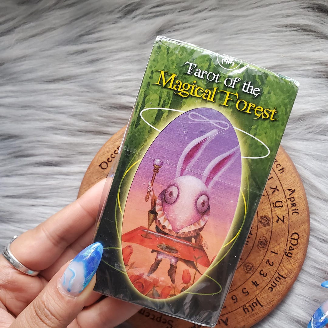 New: Tarot of the Magical Forest by Hsu Chi Chun, 78 Card Tarot Deck With Companion Guidebook ...