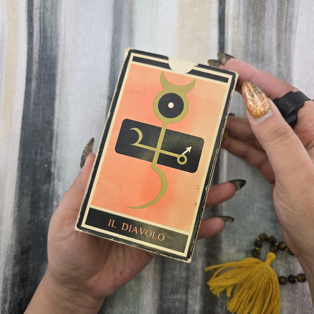 Andrea Picini Tarocchi, 78 Card Tarot Deck With Guidebook and Box ...