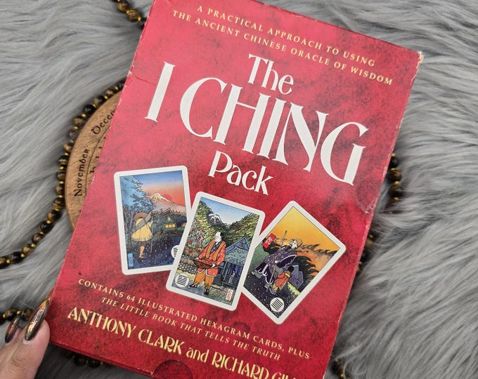 The I Ching Pack by Anthony Clark and Richard Gill, 64 Card Oracle Deck ...