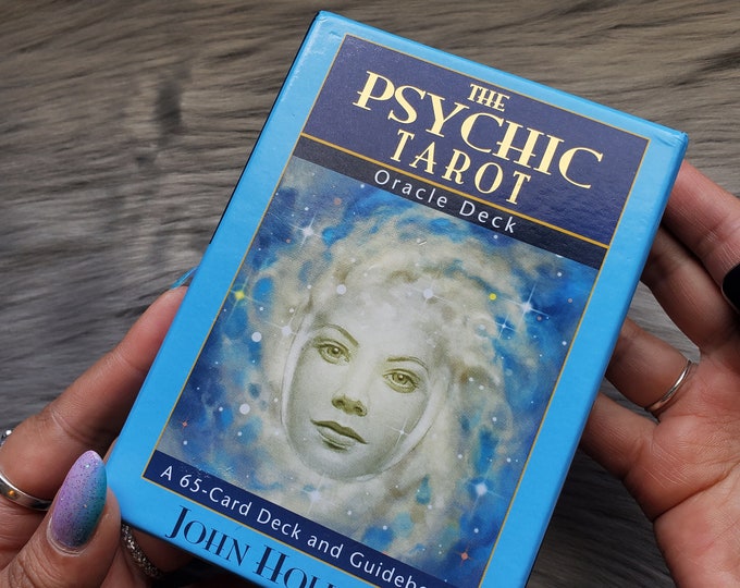 The Psychic Tarot Oracle Deck by John Holland, 65 Card Tarot Deck With ...