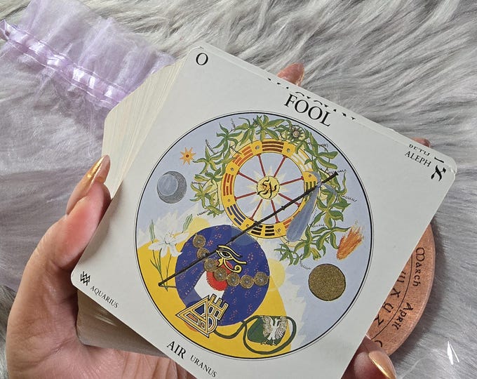 Mandala Astrological Tarot, 78 Card Tarot Deck With Bag, No Guidebook ...