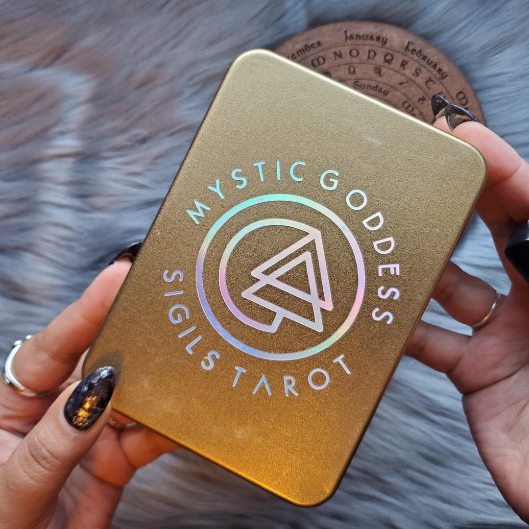 Mystic Goddess Sigils Tarot by Maria Moya Haswell, 78 Card Tarot Deck ...