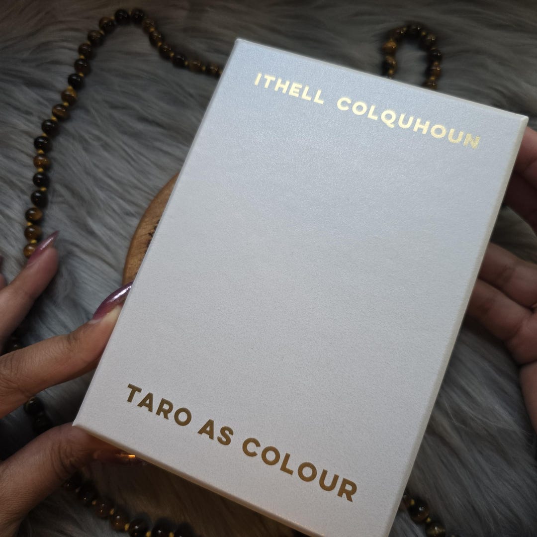 Taro as Colour, 78 Card Tarot Deck With Guidebook and Box - USED - Etsy ...