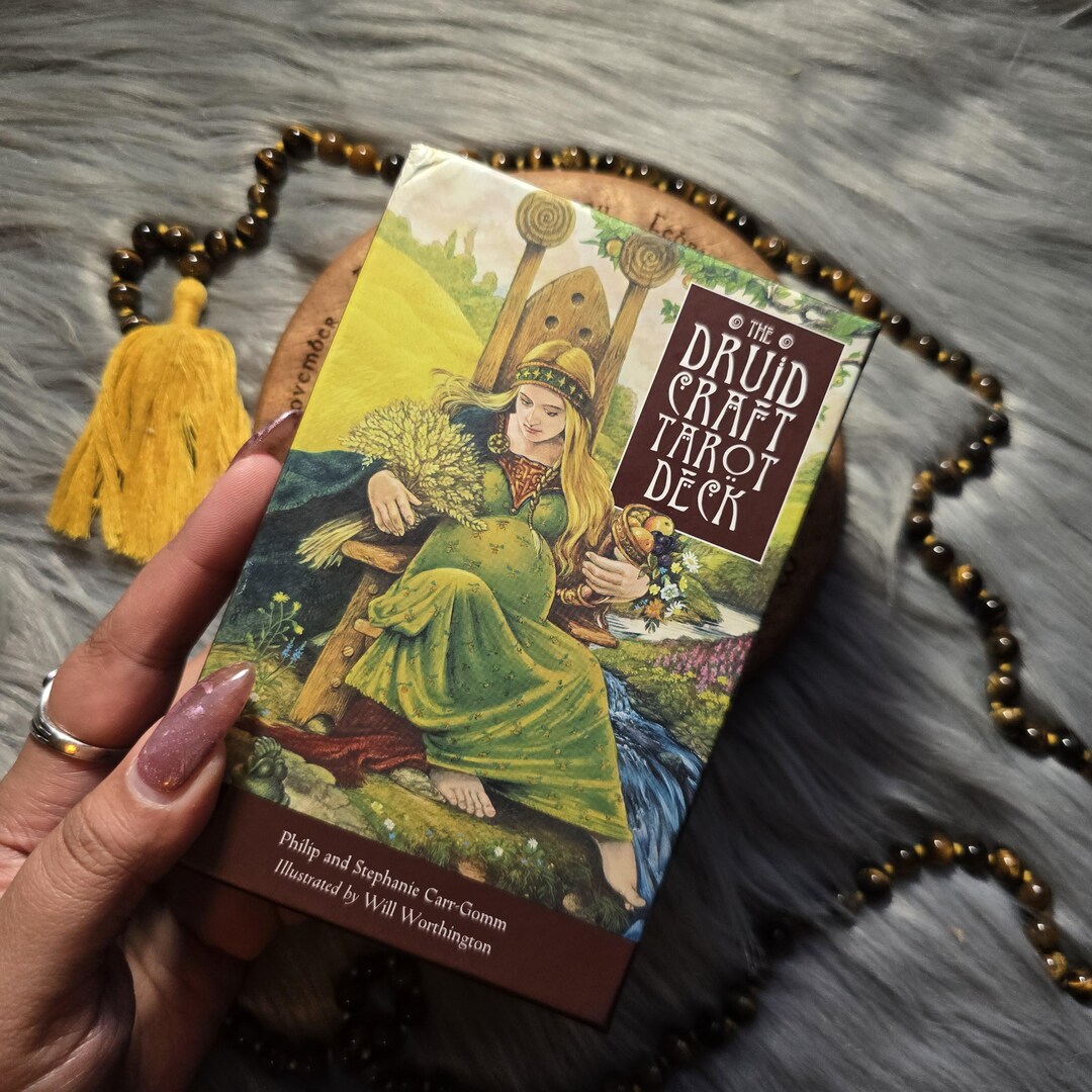 The Druid Craft Tarot Deck by Philip and Stephanie Carr-gomm, 78 Card ...