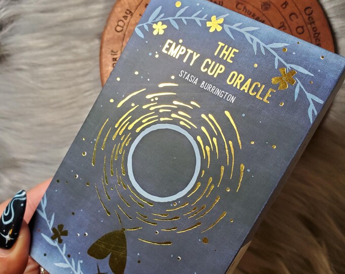 The Empty Cup Oracle by Stasia Burrington, 40 Card Deck With Companion ...
