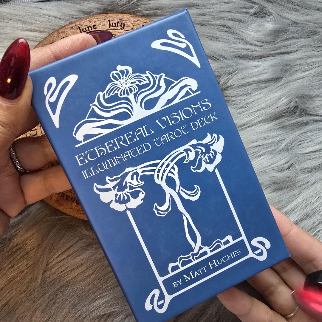 Ethereal Visions Illuminated Tarot Deck 318/1100 by Matt Hughes, 80 ...