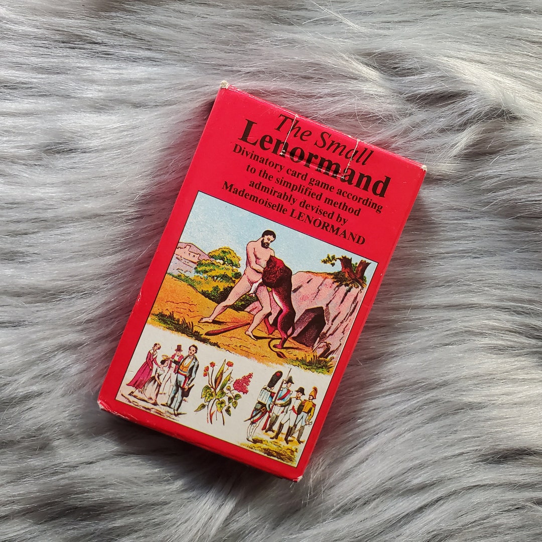 The Small Lenormand, 36 Card Deck With Guide Sheet and Original Box - Etsy