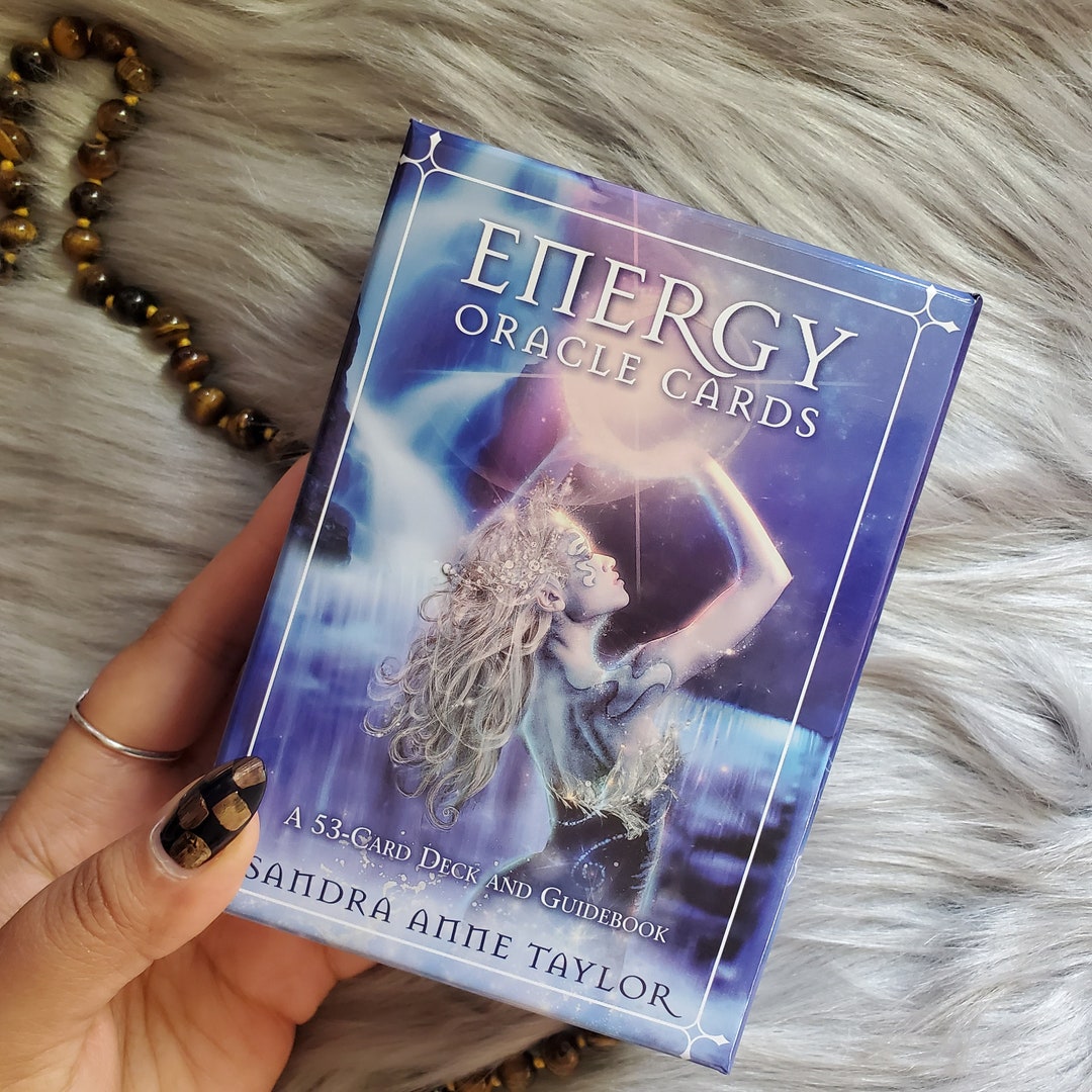 Energy Oracle Cards by Sandra Anne Taylor 53 Card Deck With - Etsy UK