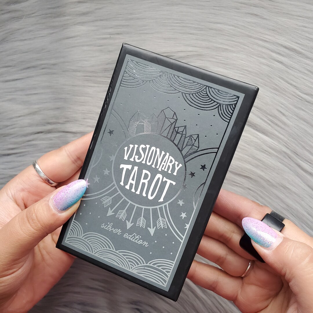 Visionary Tarot Silver Edition by Addison Lynn James Ogden, 78 Card ...