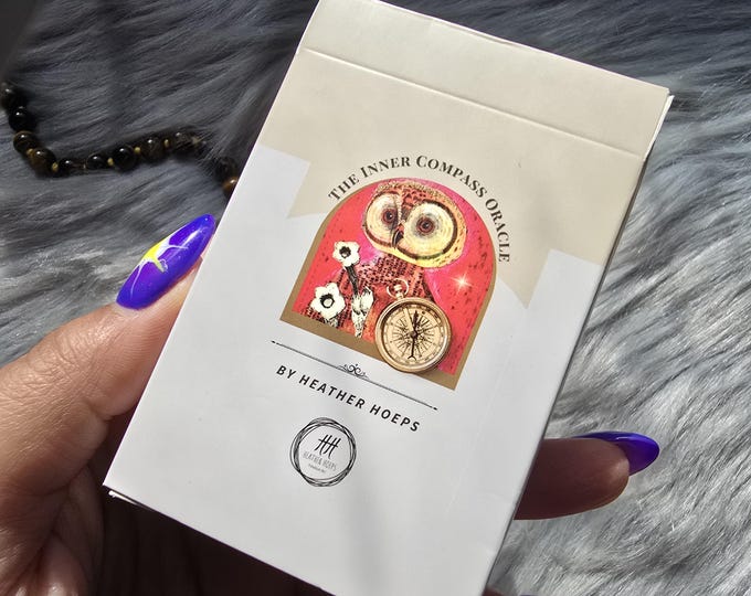The Inner Compass Oracle by Heather Hoeps, 48 Card Deck With Original ...