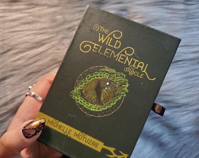 The Wild Elemental Oracle by Michelle Motuzas, 44 Card Deck With ...