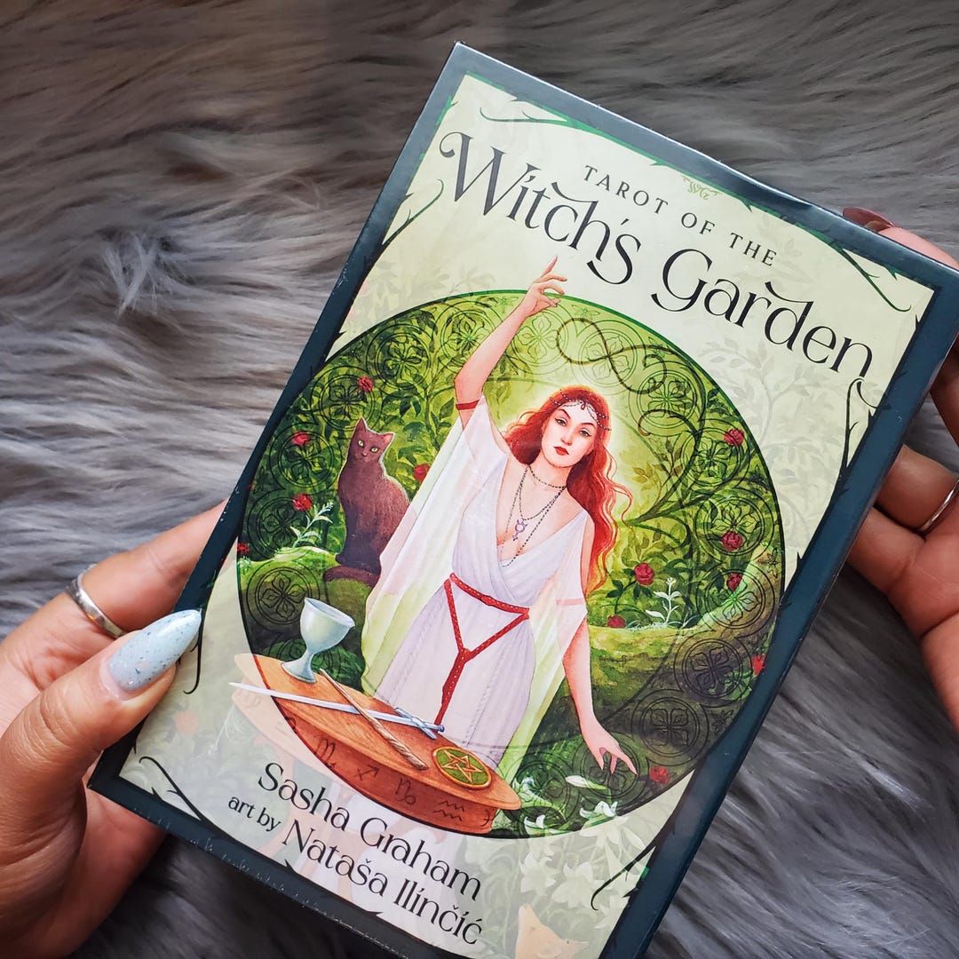 New: Tarot of the Witch's Garden by Sasha Graham, 78 Card Tarot Deck ...