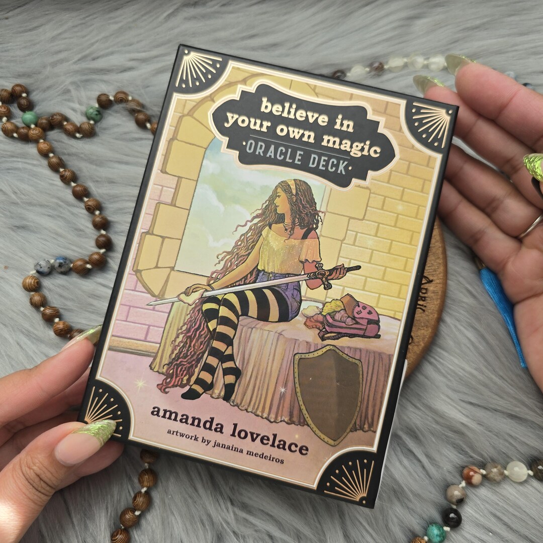 Believe in Your Own Magic Oracle Deck by Amanda Lovelace, 45 Card ...