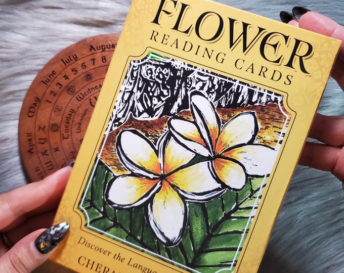 Flower Reading Cards by Cheralyn Darcey, 36 Card Deck With Companion ...
