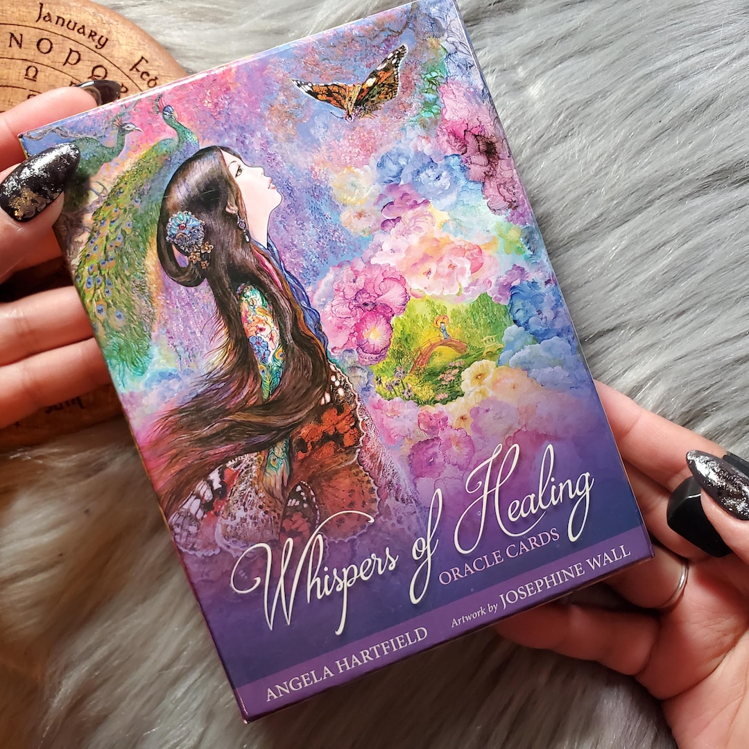 Whispers of Healing Oracle Cards by Angela Hartfield, 50 Card Deck With ...