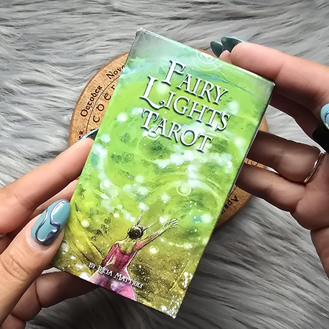 Fairy Lights Tarot by Lucia Mattioli, 78 Card Tarot Deck With Little ...