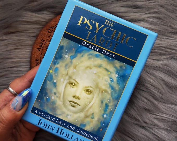 The Psychic Tarot Oracle Deck by John Holland, 65 Card Tarot Deck With ...