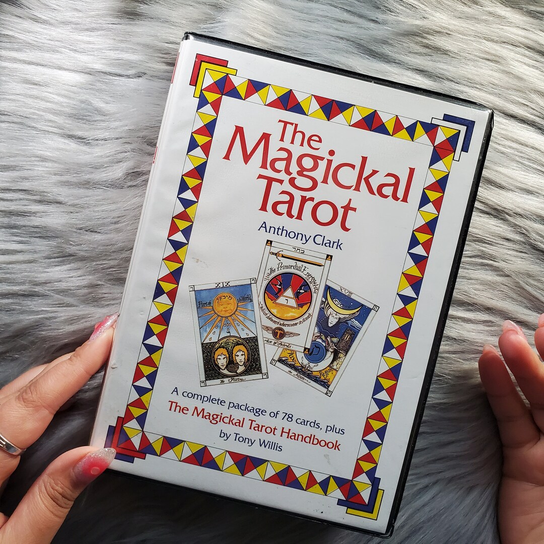The Magickal Tarot by Anthony Clark, 78 Card Tarot Deck With Companion ...