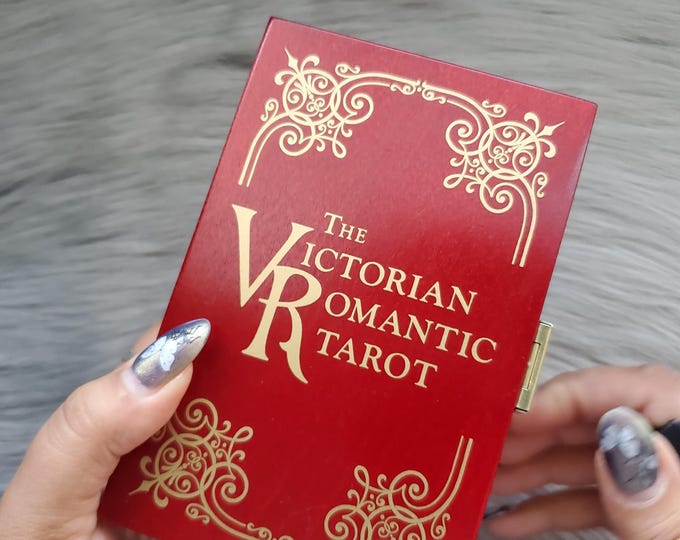 The Victorian Romantic Tarot by Karen Mahony, 78 Card Tarot Deck With ...