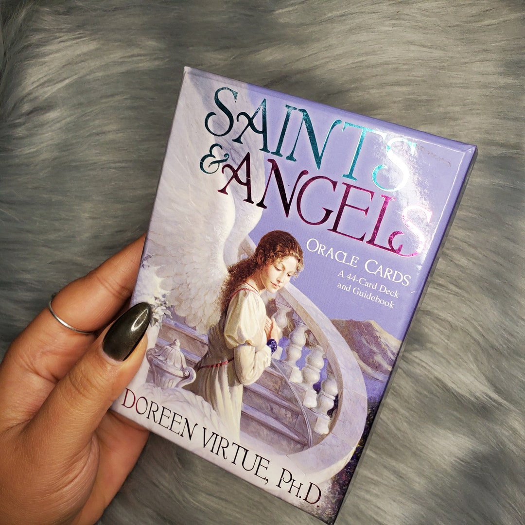 Saints & Angels Oracle Cards by Doreen Virtue Ph.d. 44 Card - Etsy UK