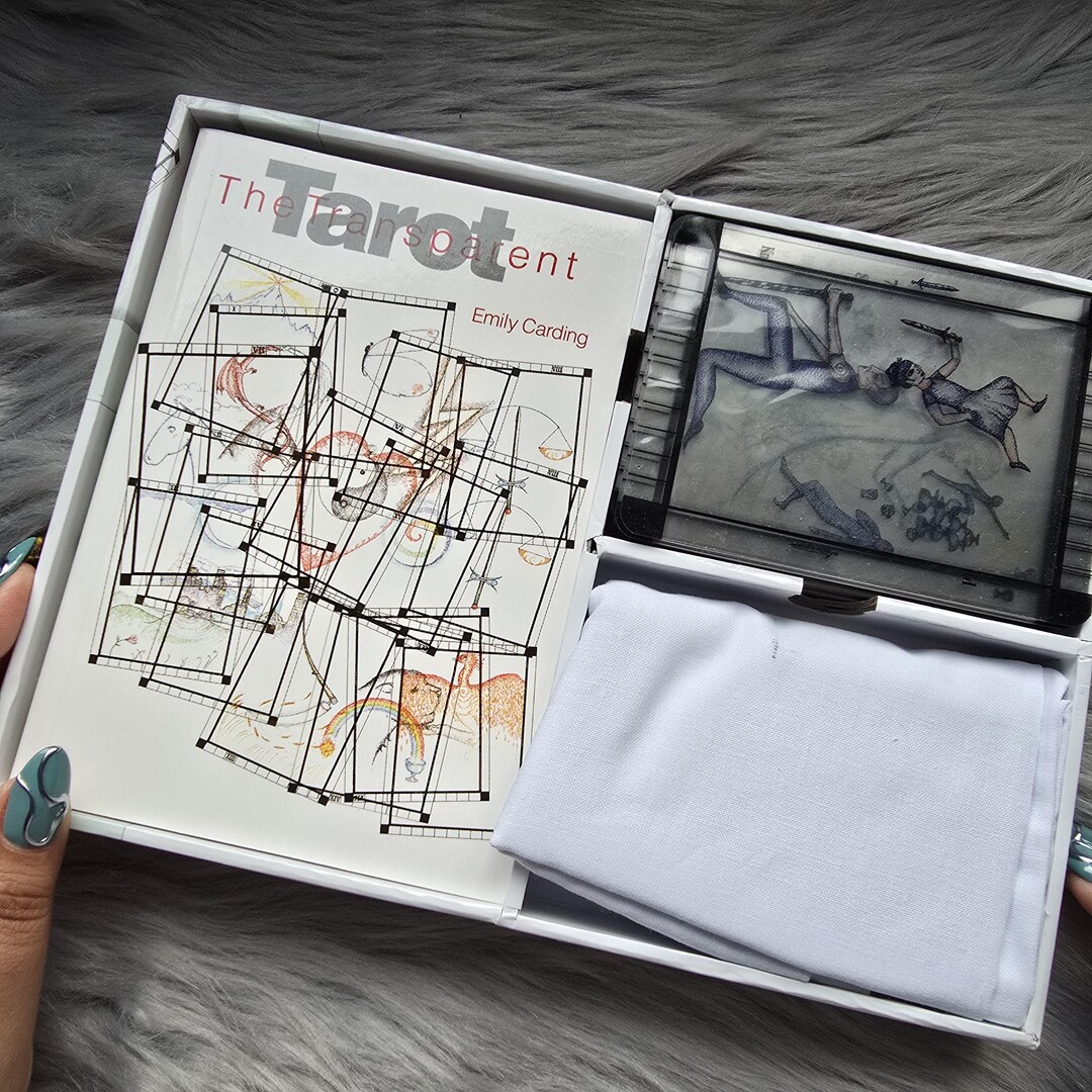 The Transparent Tarot by Emily Carding, 78 Card Tarot Deck With ...