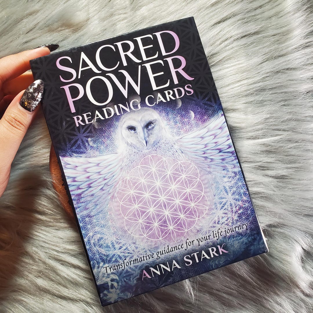 Sacred Power Reading Cards Transformative Guidance for Your Life Journey by Anna Stark, 36 Card ...
