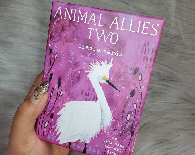 Animal Allies Two Oracle Cards by Jessica Swift, 60 Card Deck With ...