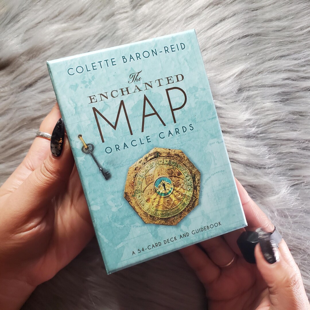 The Enchanted Map Oracle Cards by Colette Baron-reid, 54 Card Deck With ...