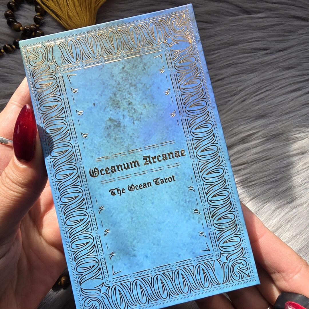 Oceanum Arcanae the Ocean Tarot by Taylor Bryn, 78 Card Tarot Deck With ...