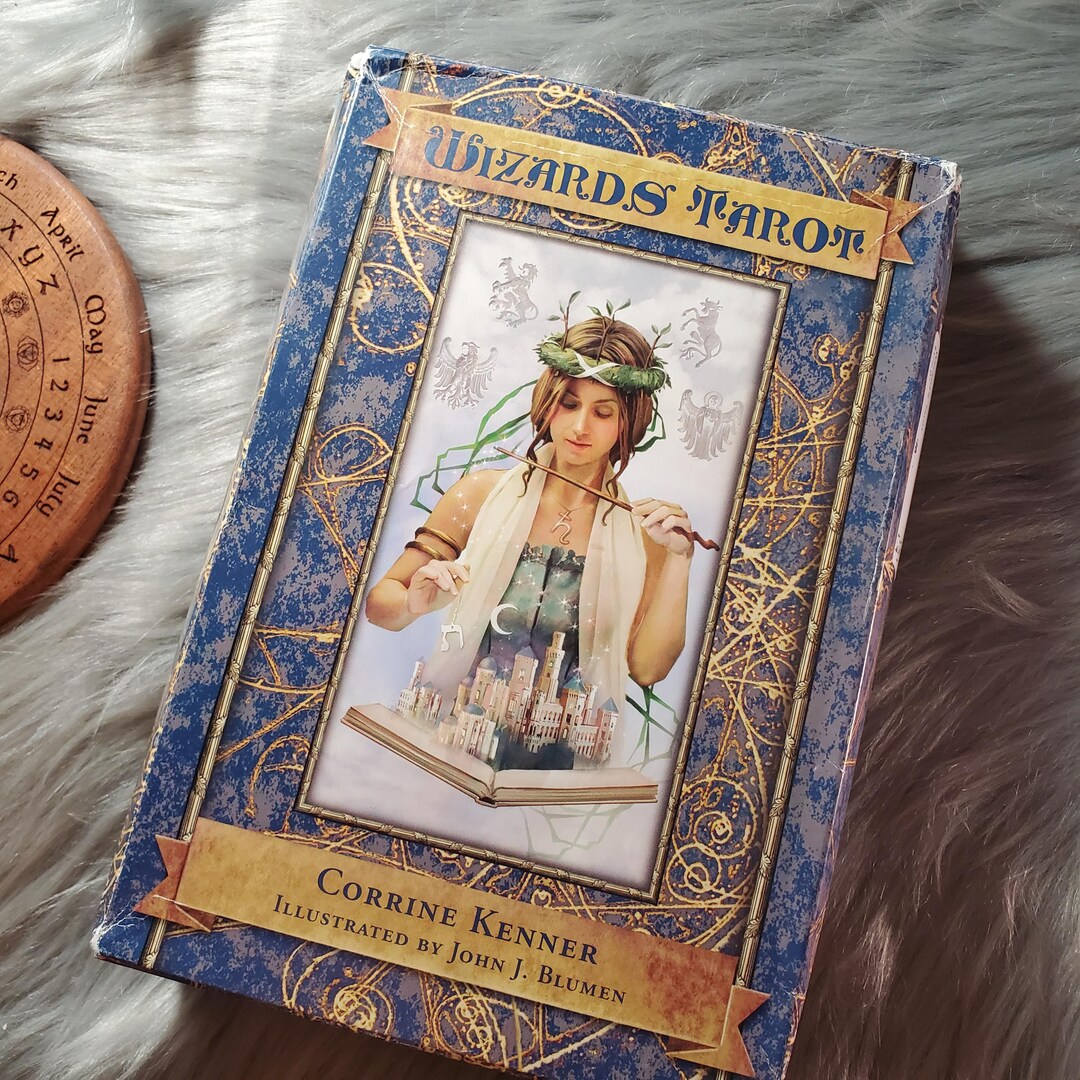 Wizards Tarot by Corrine Kenner, 78 Card Tarot Deck With Handbook and ...