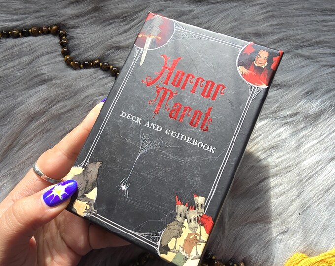Horror Tarot by Abigail Larson, 78 Card Tarot Deck With Companion ...