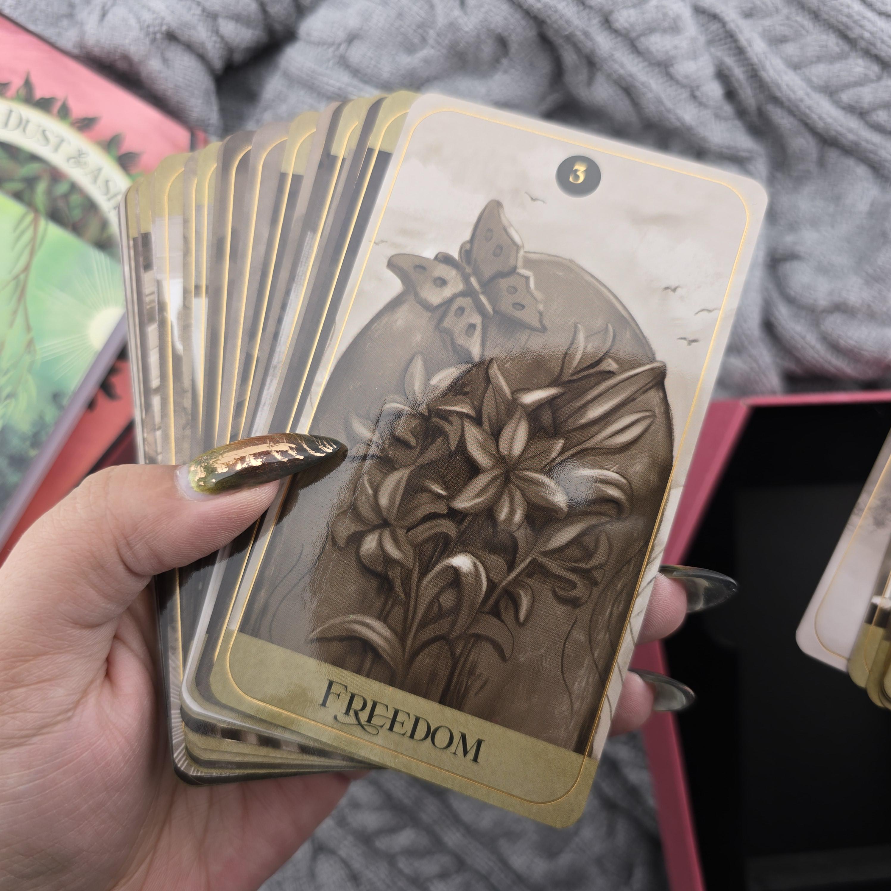 Roses, Dust & Ashes by Stacey Williams-ng, 35 Card Oracle Deck With ...