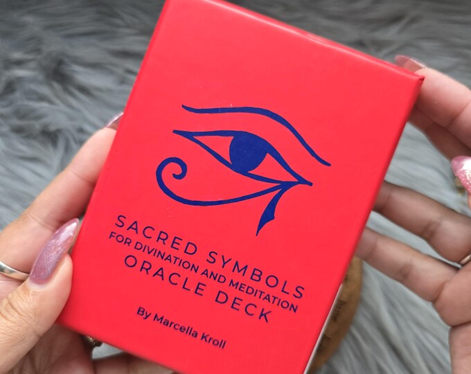 Sacred Symbols Oracle by Marcella Kroll, 50 Card Oracle Deck With ...