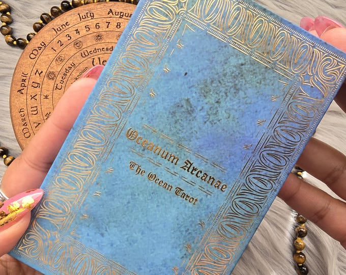 Oceanum Arcanae the Ocean Tarot by Taylor Bryn, 78 Card Tarot Deck With ...