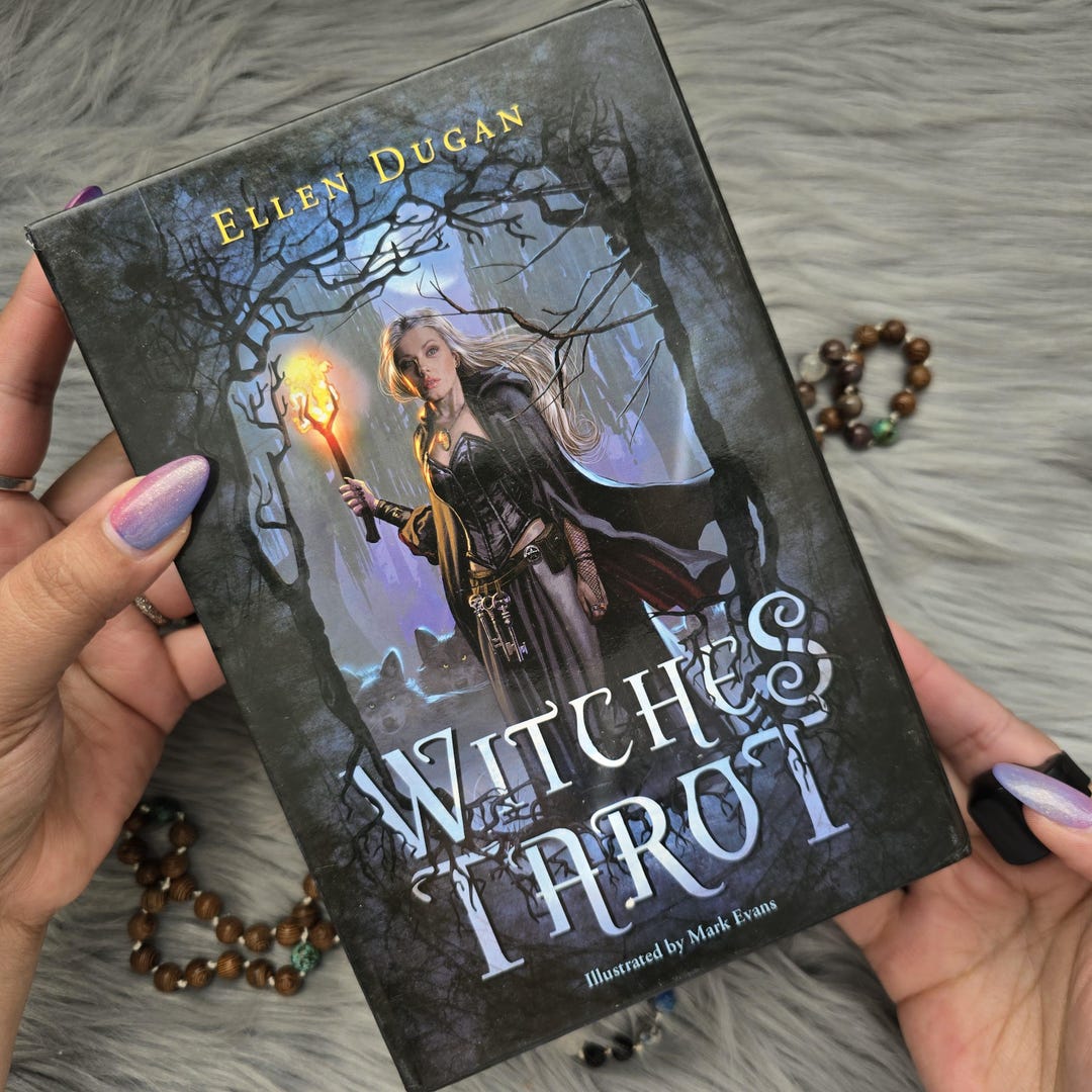 Witches Tarot by Ellen Dugan, 78 Card Tarot Deck With Companion ...