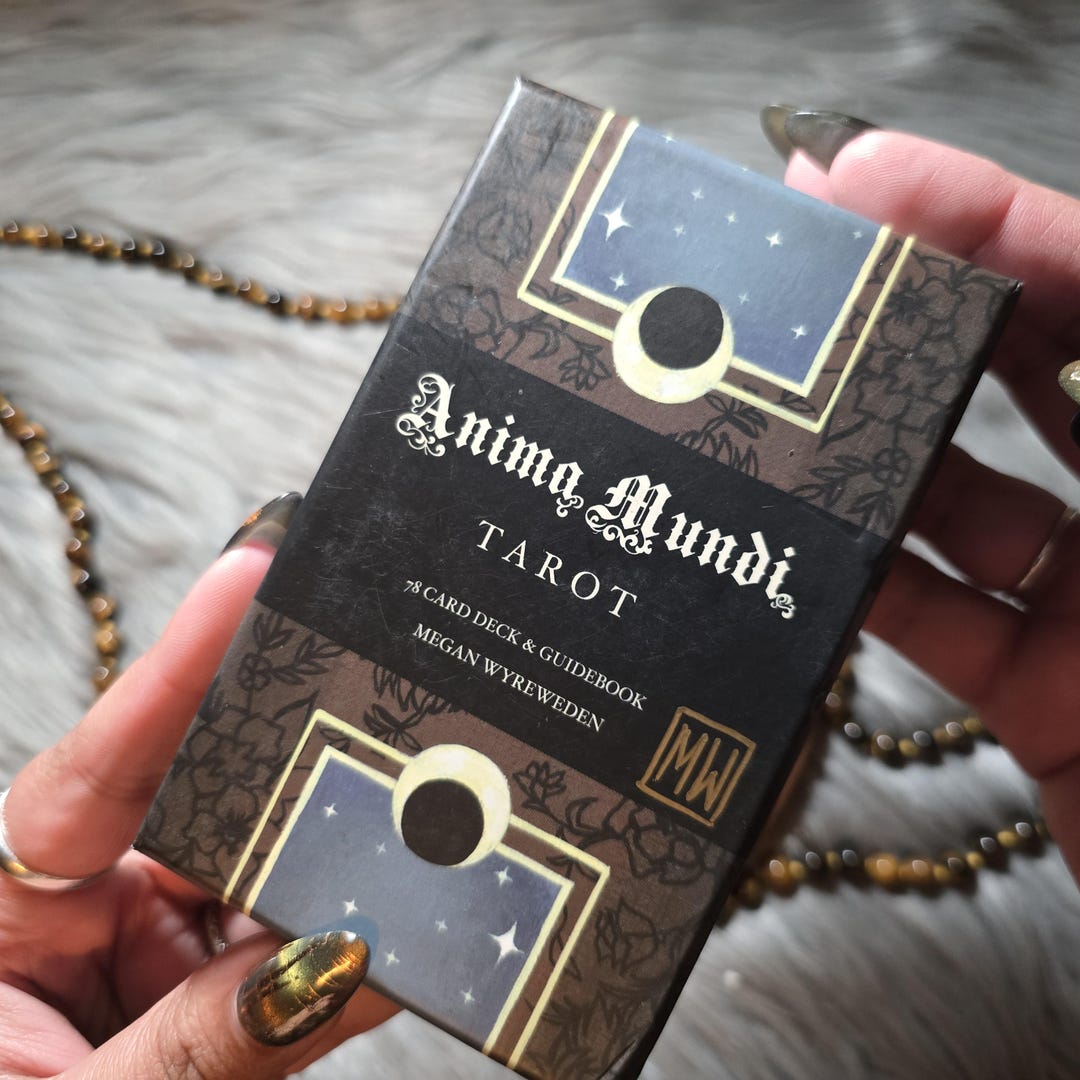 Anima Mundi Tarot by Megan Wyreweden, 78 Card Tarot Deck With Guidebook ...