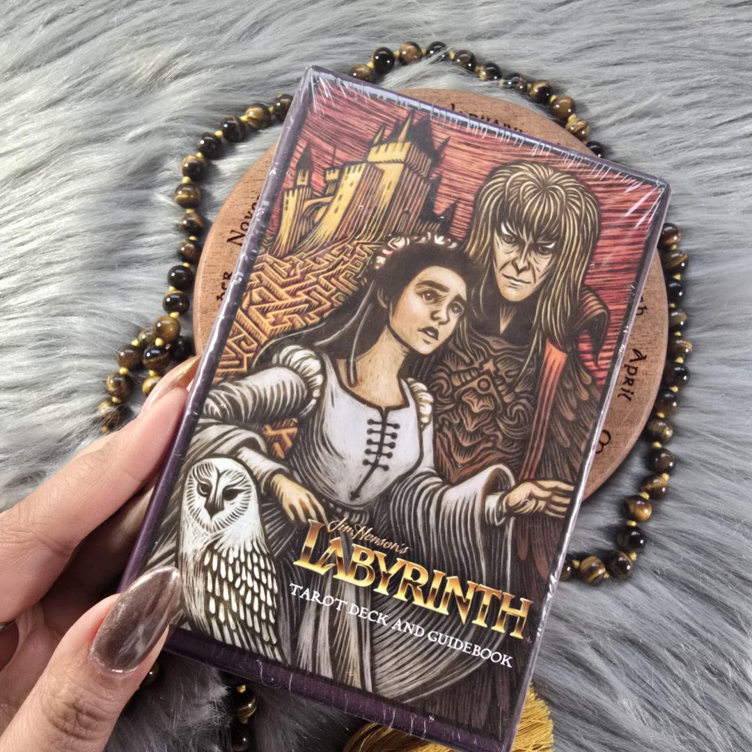 Jim Henson's Labyrinth Tarot Deck and Guidebook by Jim Henson, 78 Card ...
