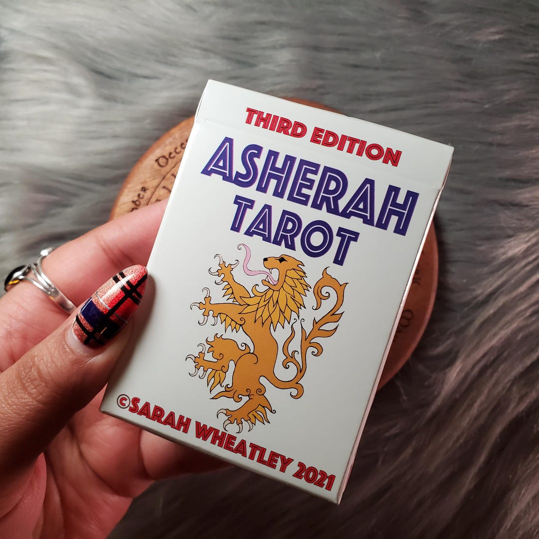 Asherah Tarot Third Edition by Sarah Wheatley, 78 Card Tarot Deck With ...