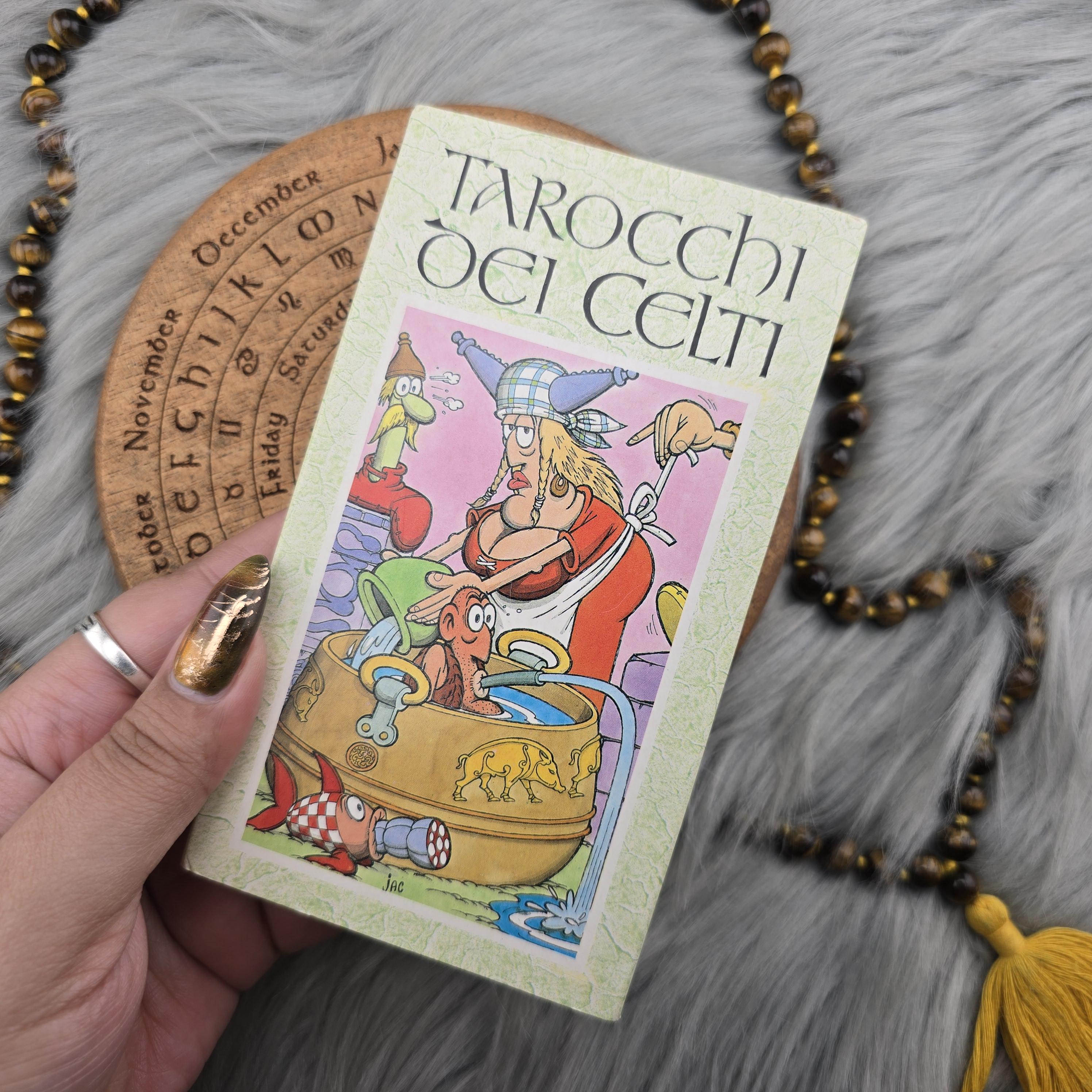 Tarocchi Del Celti by Benito Jacovitti, 22 Card Tarot Deck With Guide ...