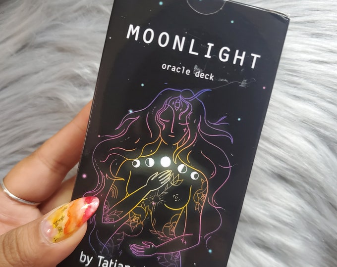 Moonlight Oracle Deck by Tatiana Vedenkina, 51 Card Deck With Companion ...