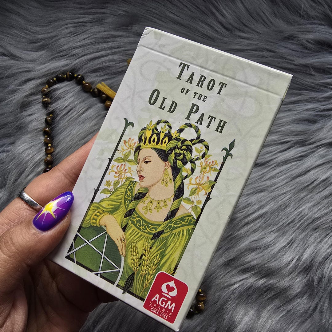 Tarot of the Old Path by Sylvia Gainsford, 78 Card Tarot Deck With ...