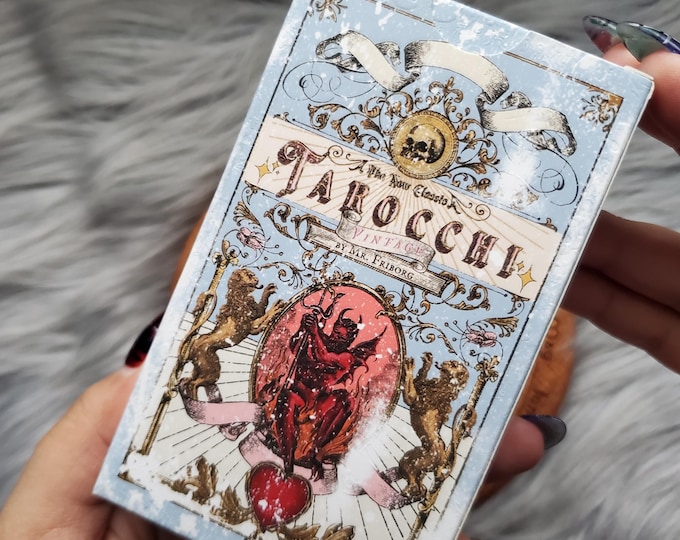 The New Classic Tarocchi Vintage by Mr. Friborg, 78 Card Tarot Deck ...