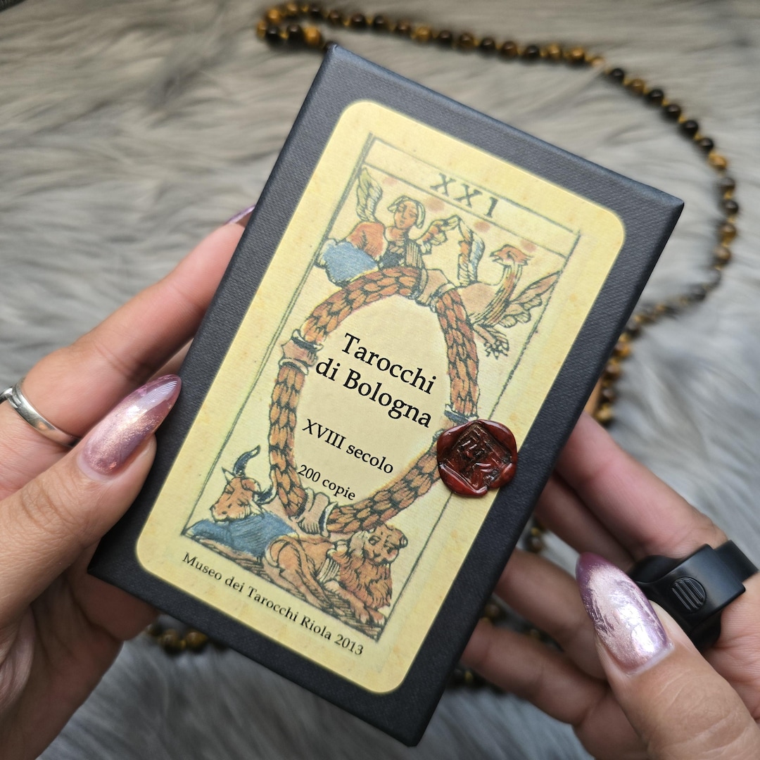 Tarocchi Di Bologna, 22 Card Tarot Deck With Guide Sheet and Box - USED ...