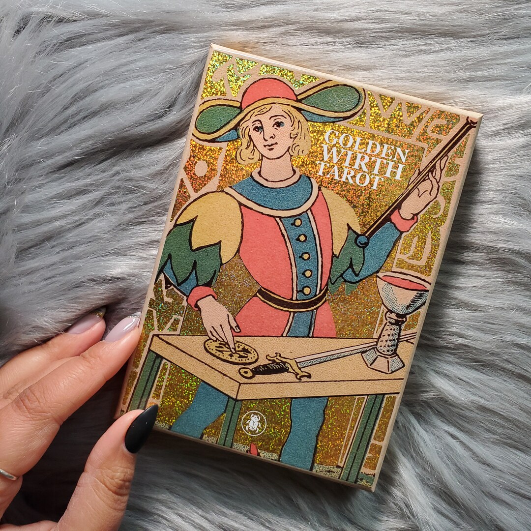 Golden Wirth Tarot by Jaymi Elford Oswlad Wirth, 22 Card Tarot Deck ...